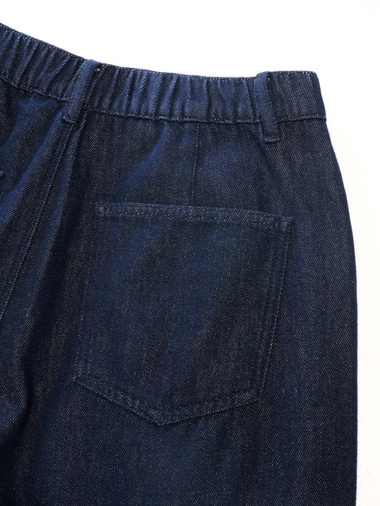 [Preview] 100% Cotton Denim Wide Leg Women Jeans – GOELIA