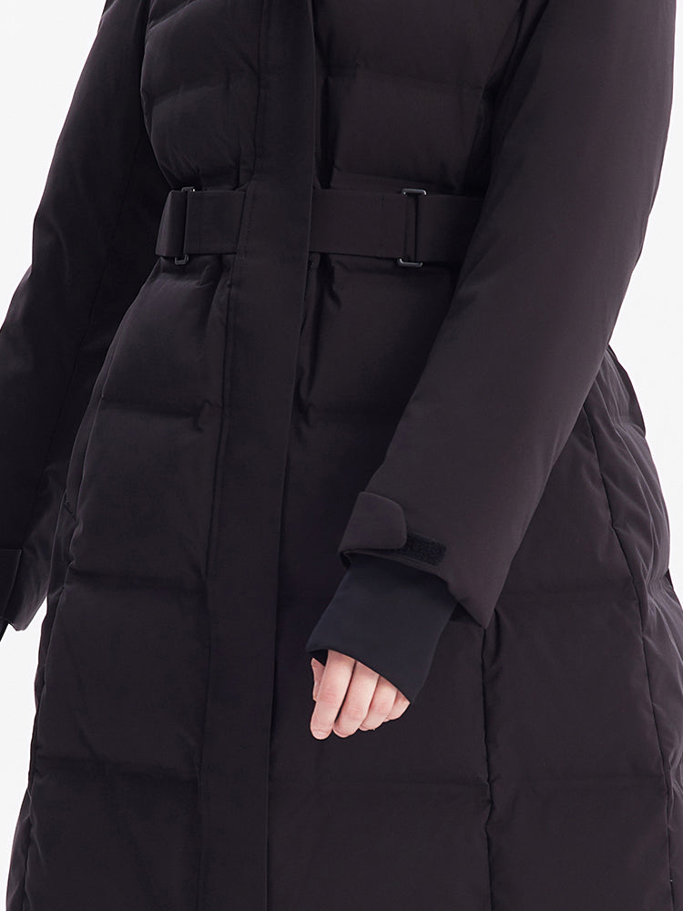 Long Hooded Goose Down Garment – GOELIA