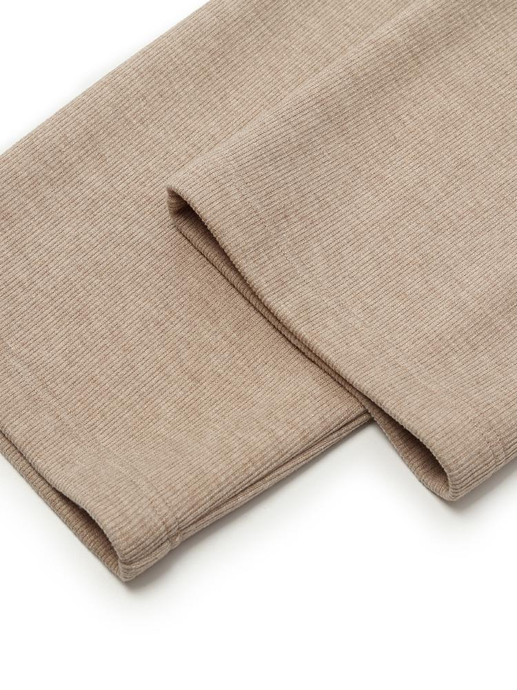 Knit Straight Full Length Pants – GOELIA