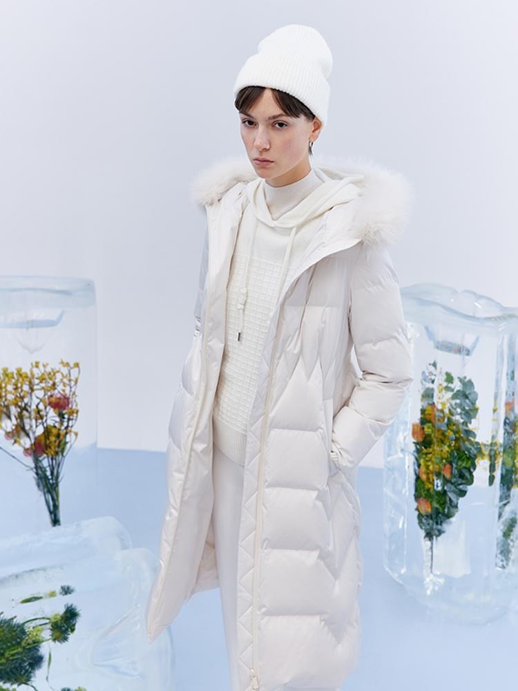 Gathered Waist Goose Down Garment – GOELIA