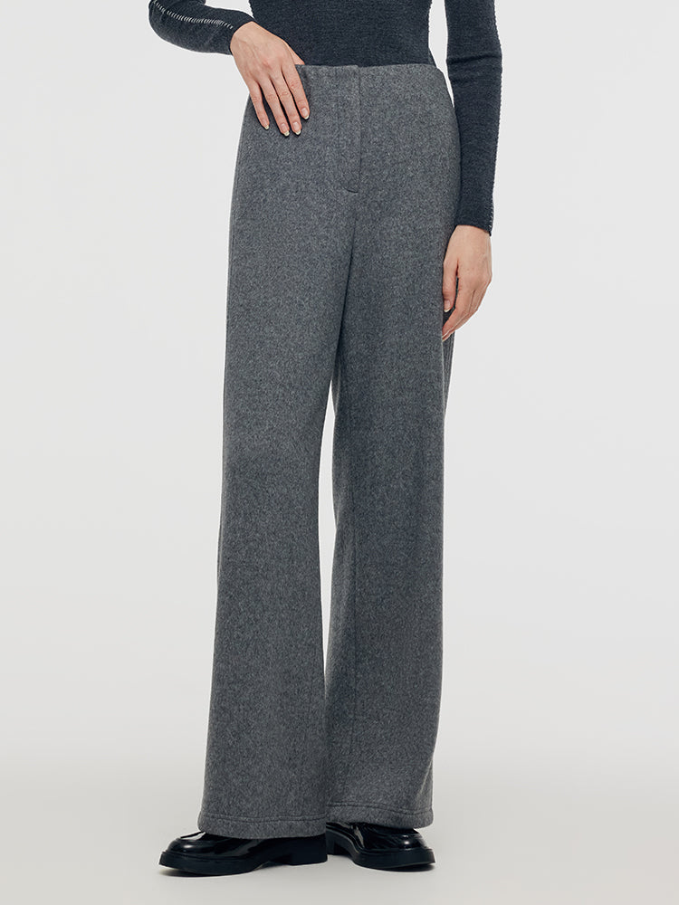 Wool Blend Straight Women Pants – GOELIA