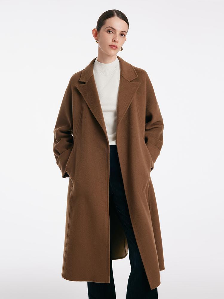 Pure Cashmere Classic Women Coat – GOELIA