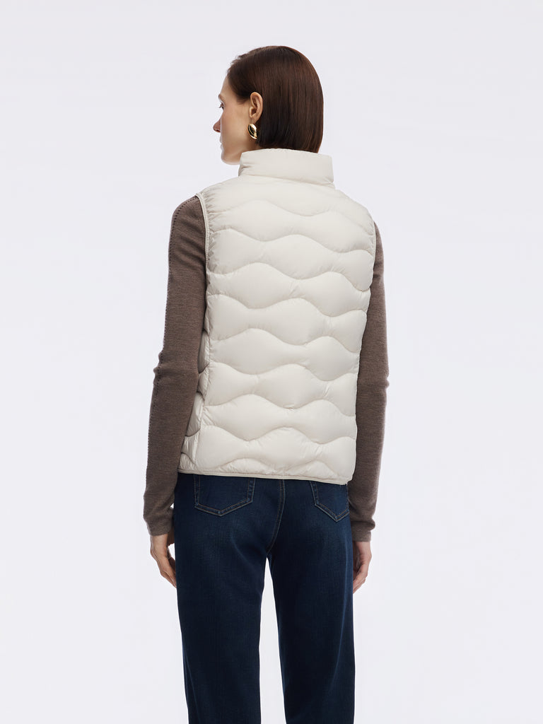Lightweight Packable Zip-Up Women Goose Down Vest – GOELIA