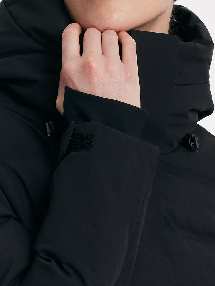 Long Hooded Goose Down Garment – GOELIA