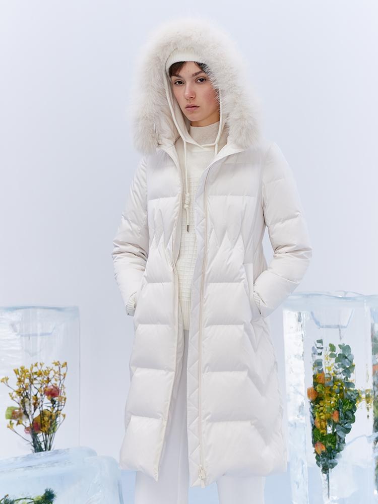 Gathered Waist Goose Down Garment – GOELIA