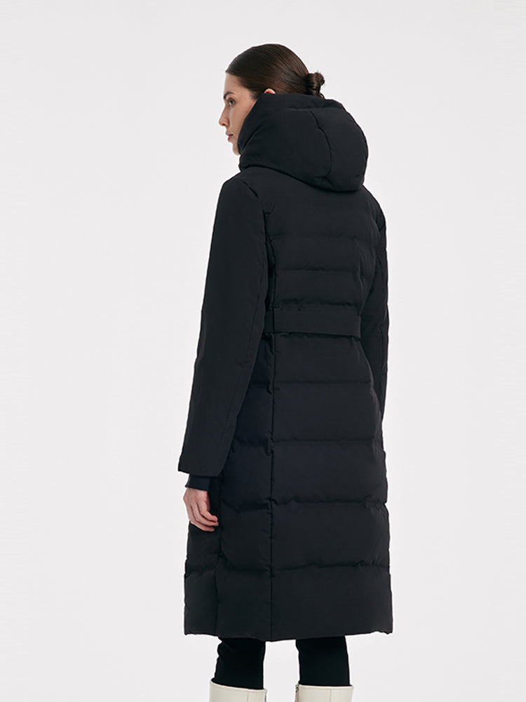 Long Hooded Goose Down Garment – GOELIA