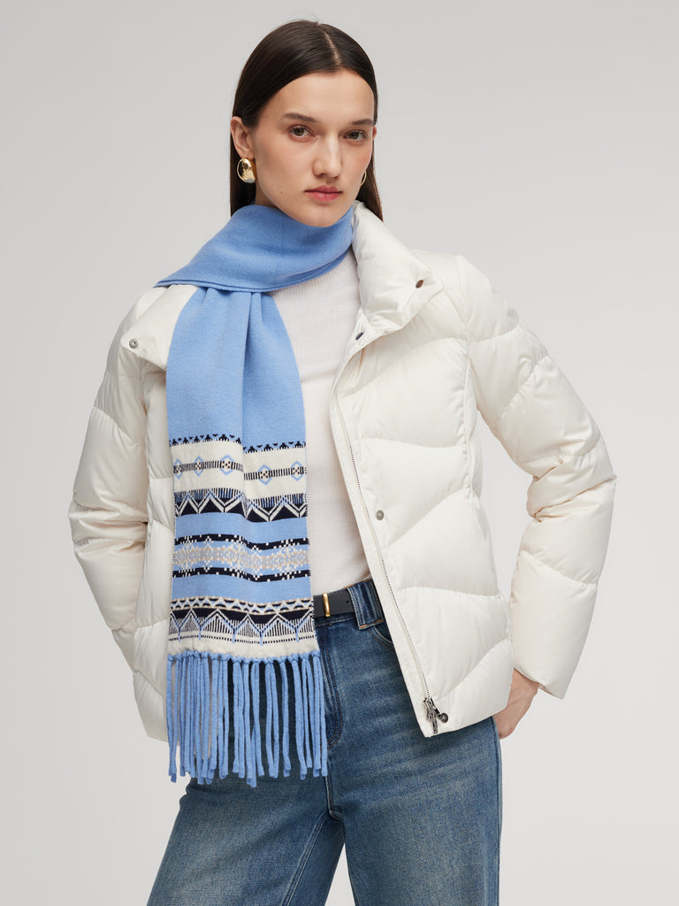 Windproof Magnetic Snap Goose Down Jacket – GOELIA