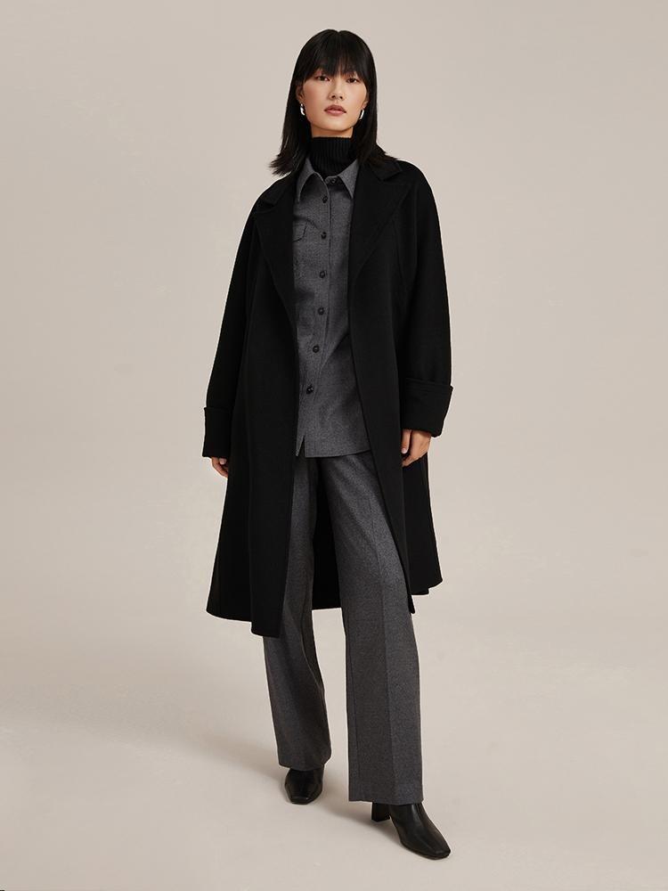 Pure Cashmere Classic Women Coat – GOELIA