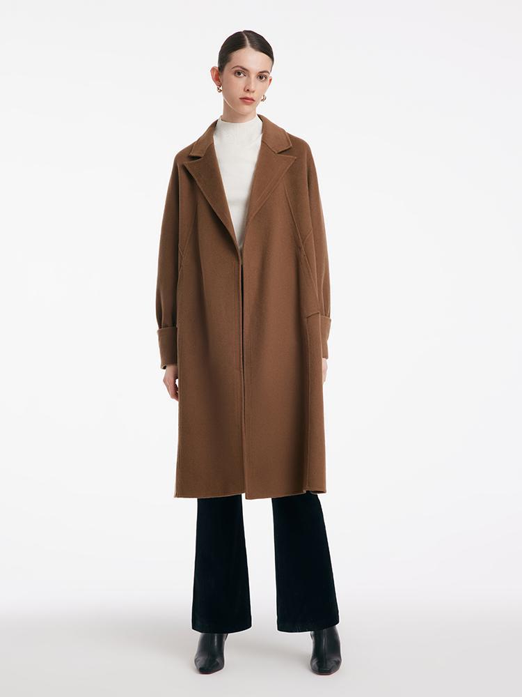 Pure Cashmere Classic Women Coat – GOELIA