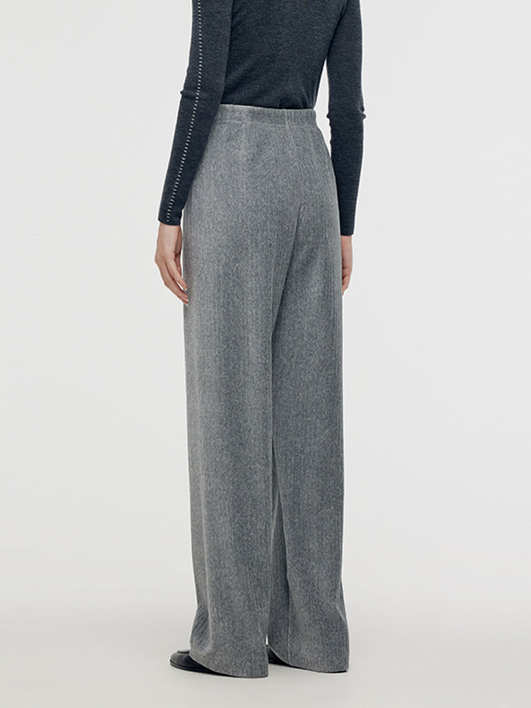 Elastic Waist Knitted Women Pants – GOELIA