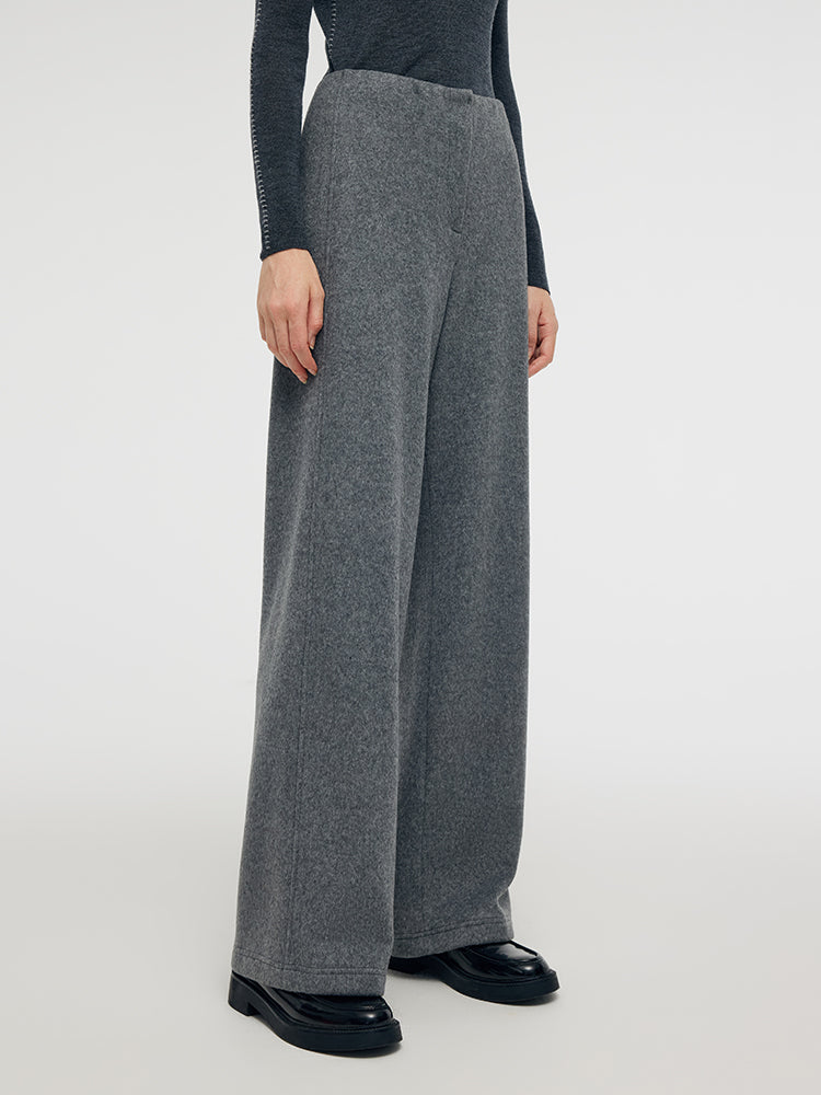 Wool Blend Straight Women Pants – GOELIA